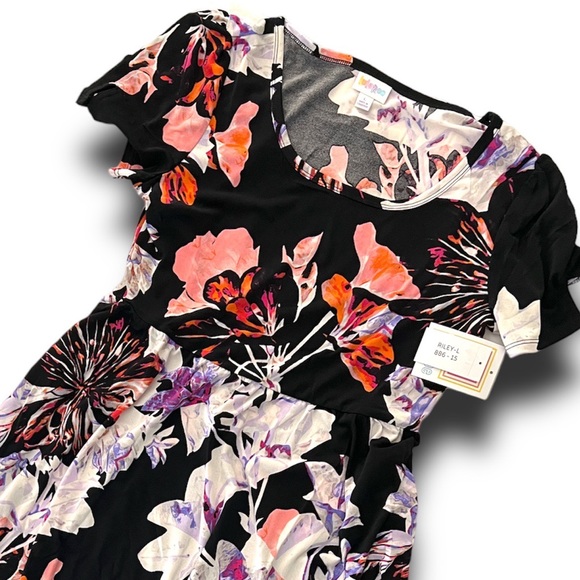 LuLaRoe | Dresses | Lularoe Riley Midi Dress | Poshmark